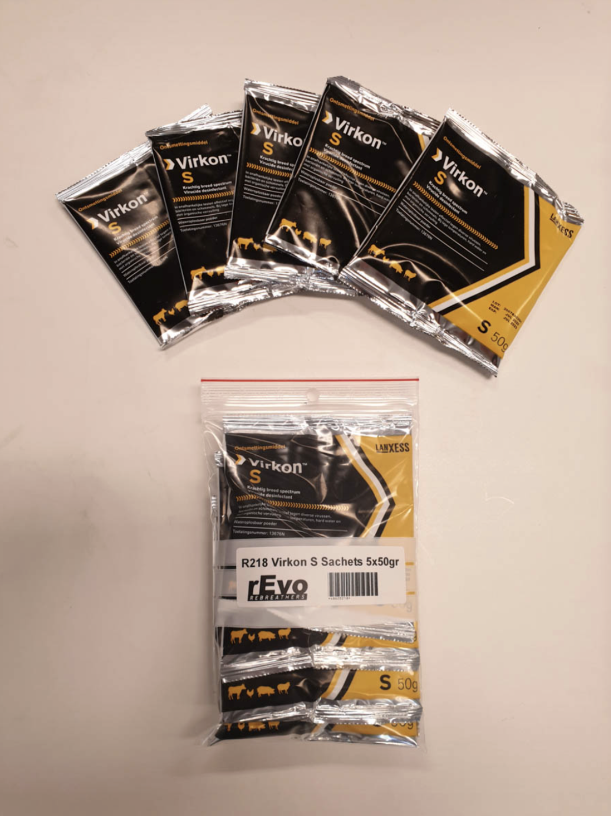 Shop CCR-Diving: rEvo Virkon S 5 x 50gr | TSK